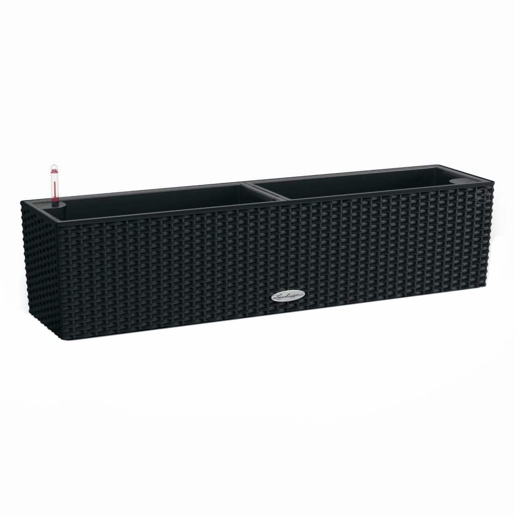 Buy BALCONERA Cottage 80 Graphite Black, Self-Watering Window Box ...