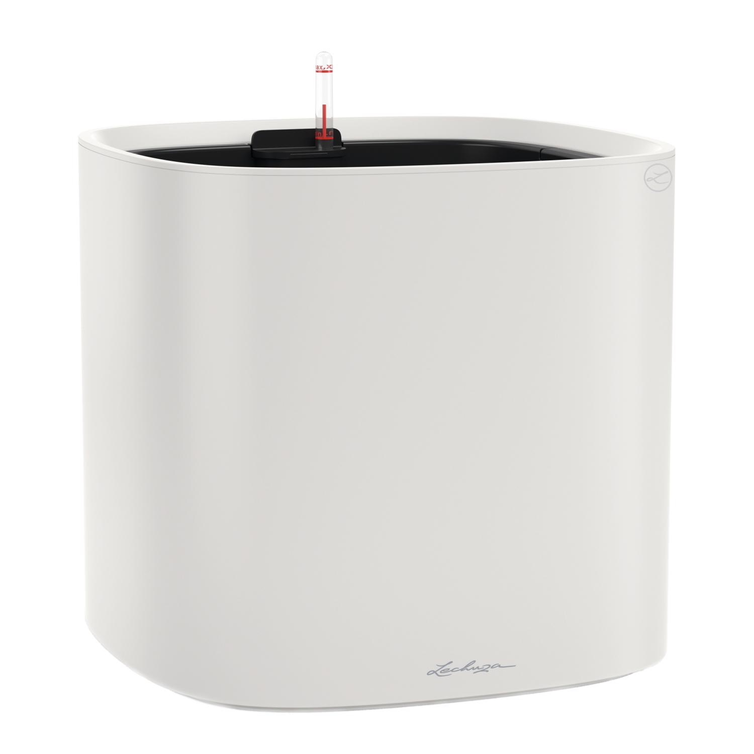 Buy PILA Color Light Grey, Self-Watering Square Planter, L13.8 W13.8 ...