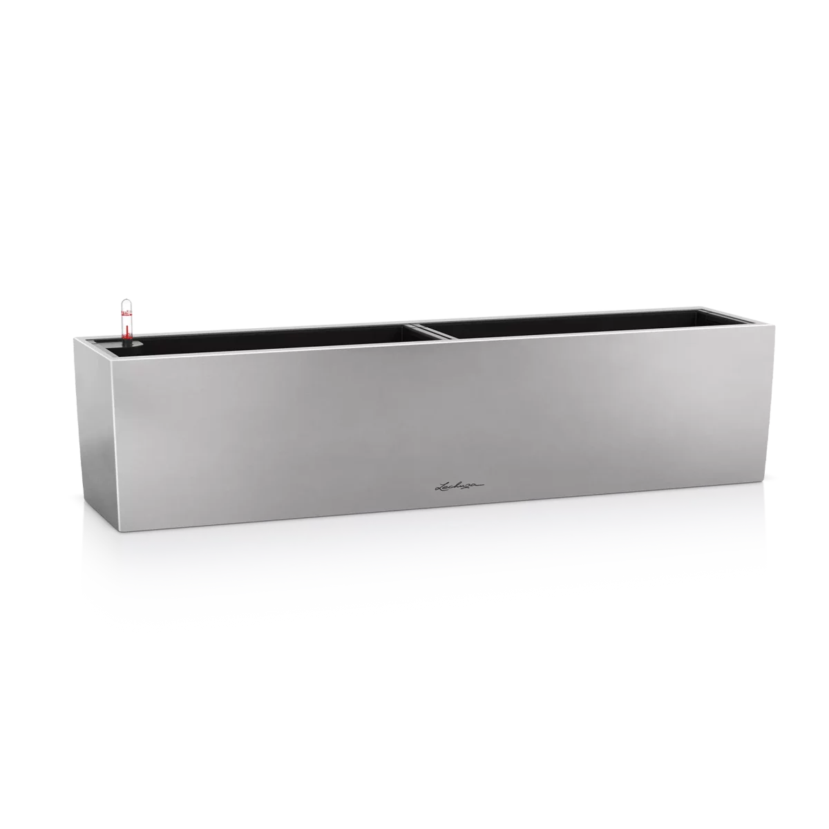 Buy BALCONERA Steel 80 Pearl Grey, Self-Watering Window Box (Railing ...